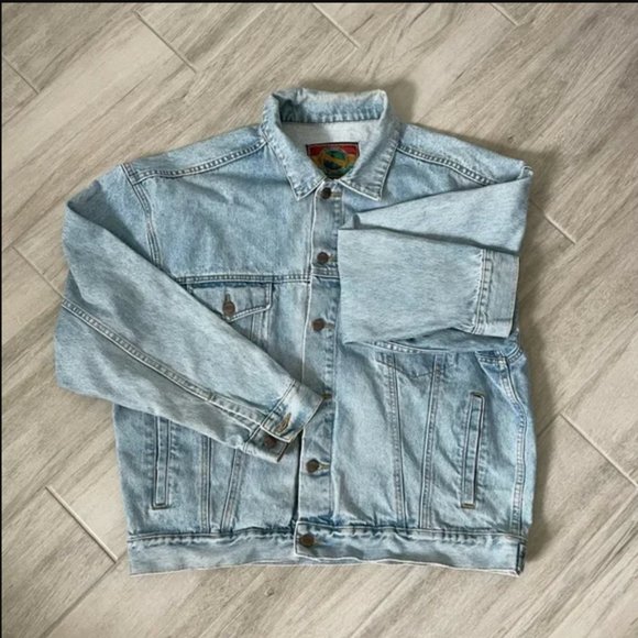 Structure | Jackets & Coats | Vintage Structure Jeanswear Blue Jean ...